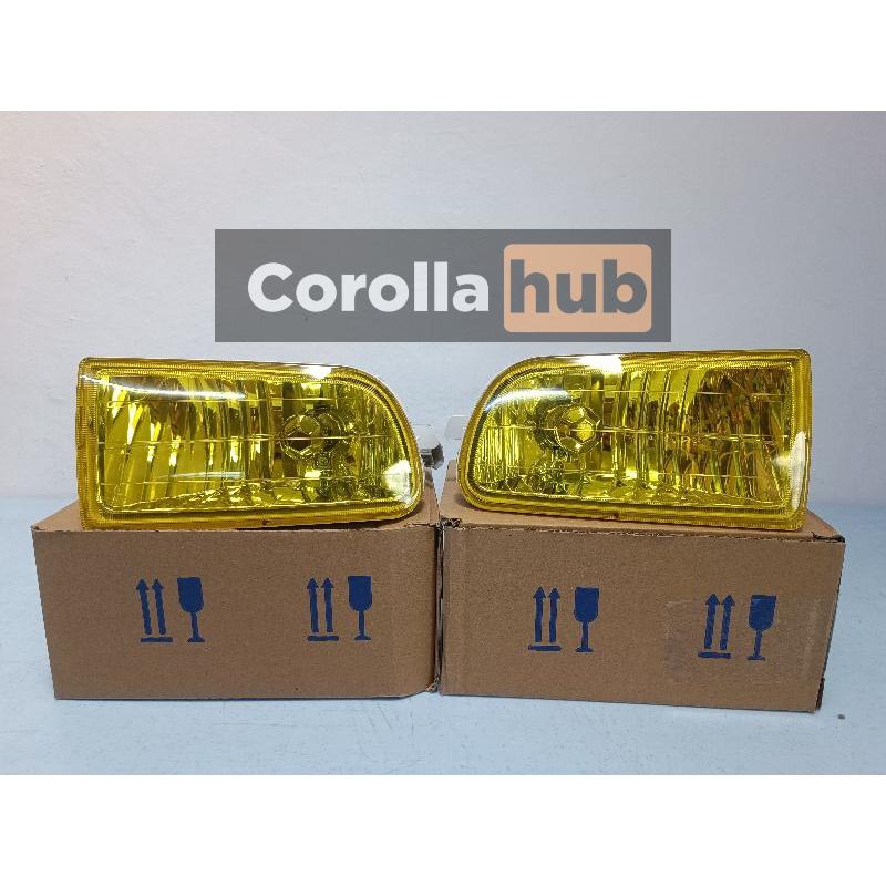 Toyota Corolla SEG AE100/AE101 Wagon Bumper Yellow&Clear Foglamp(Brand ...