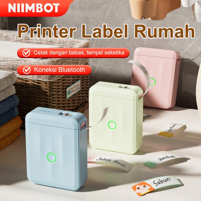 Promo Niimbot D110 Printer Label Termal Cerdas Peralatan Kantor ...