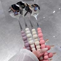Jual Pearl Cutlery Perlengkapan Makan Sendok/ Garpu Mutiara Aesthetic ...