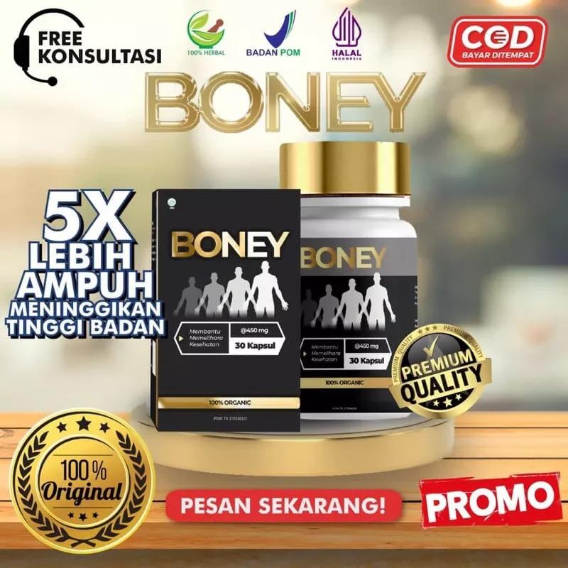 [10 CAPSULE JIMAT] BONEY ORIGINAL MENAMBAH TINGGI BEST SELLER - TikTok ...