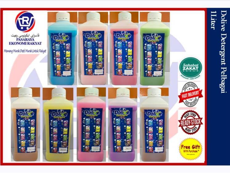 DOLIVE DETERGENT 1LITER SABUN BASUH PAKAIAN ) - TikTok Shop Malaysia