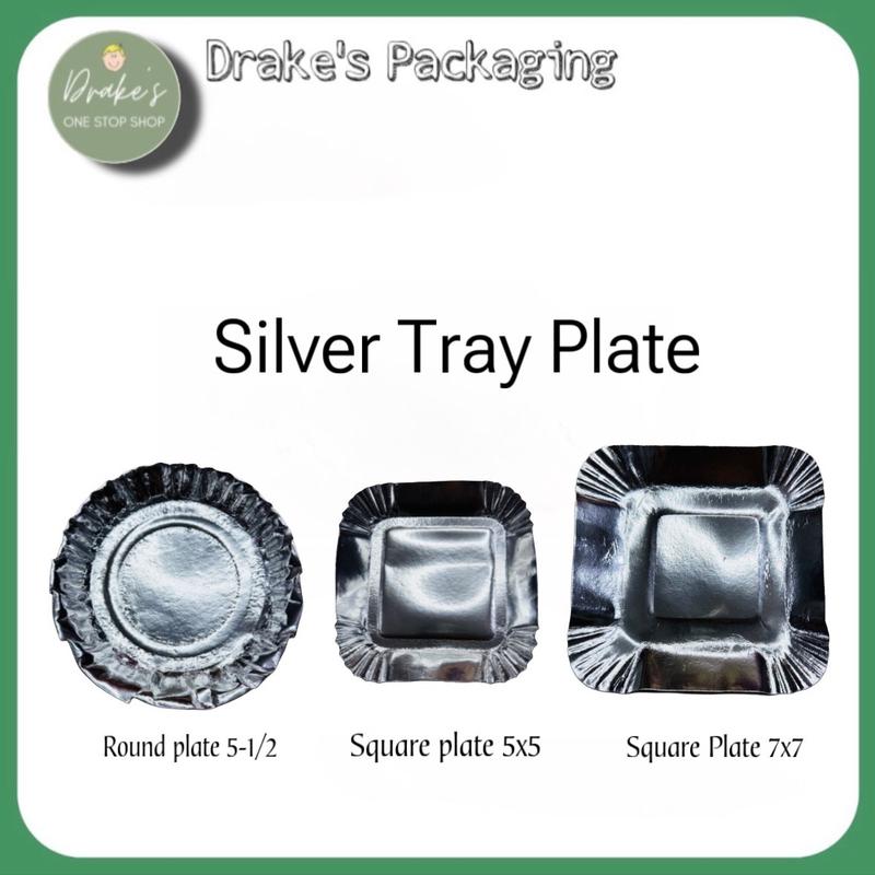 Trigem Silver Tray & Round Plate by Drakes Packaging Supplie - TikTok ...