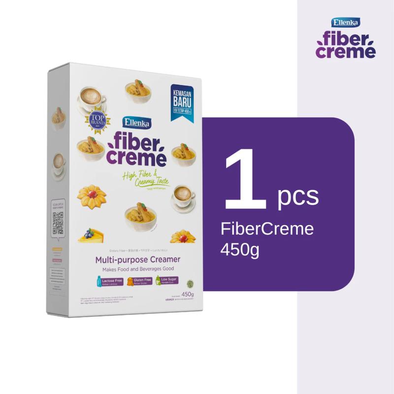 Ellenka FiberCreme 450 gr Non Dairy Creamer Pengganti Susu dan - Shop ...