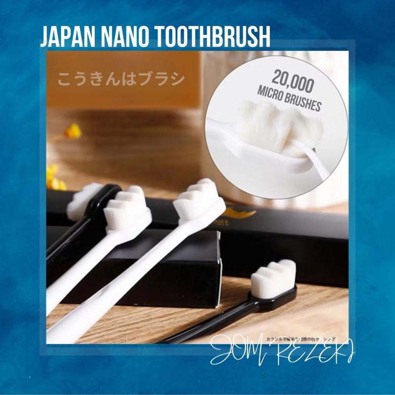 Antibacterial Soft Bristles Micro Nano Toothbrush Adult Kids - TikTok ...