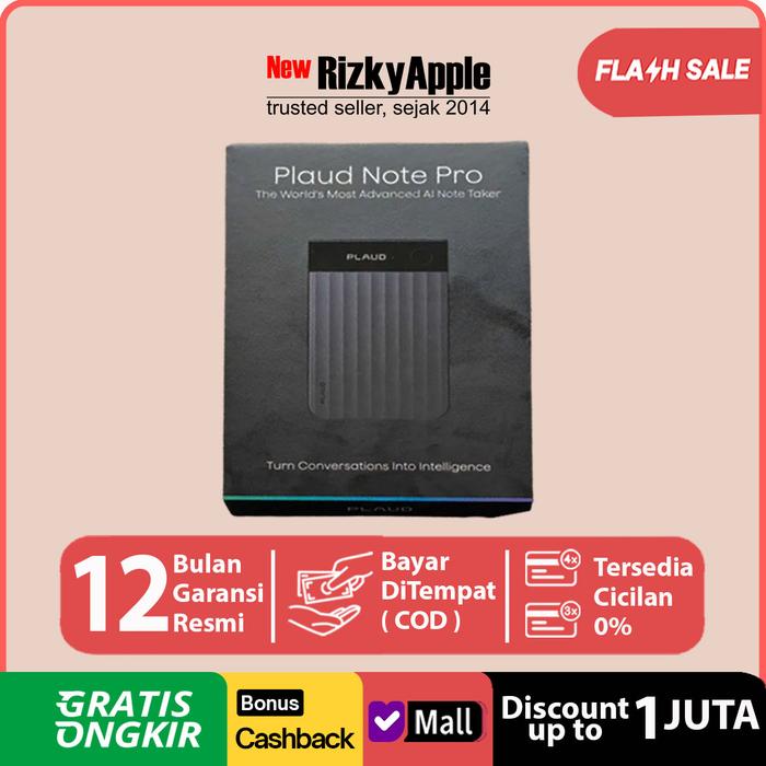 Promo PLAUD Note Pro AI Voice Recorder Empowered - Plaud, Silver Cicil ...