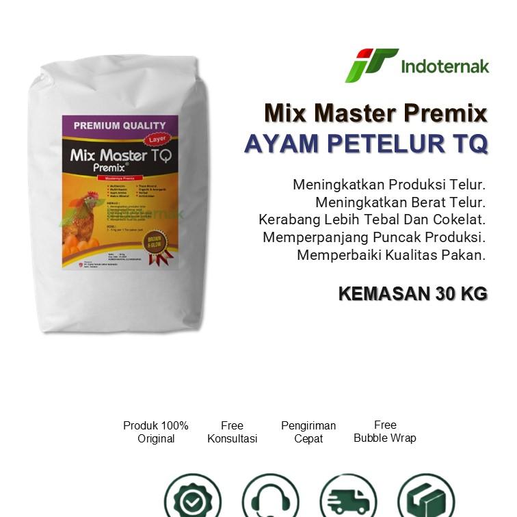 MIX MASTER PREMIX LAYER TQ - Suplemen Pakan Untuk Ayam Petelur - Shop ...