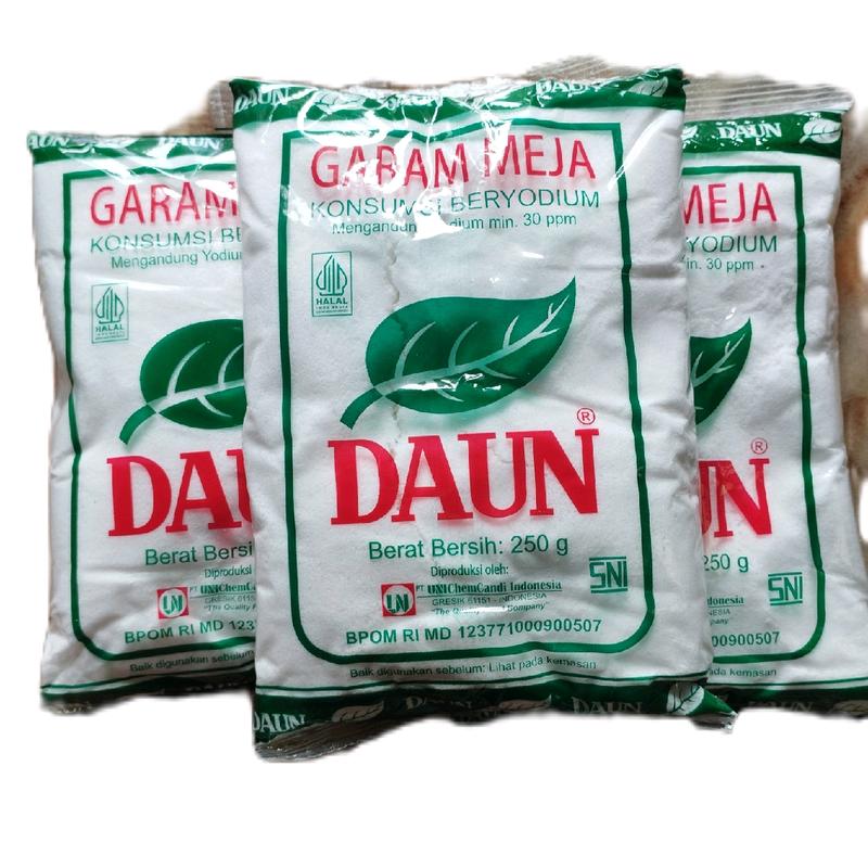 Garam Daun 3Pcs 250g-Garam Meja Beryodium - Shop | Tokopedia