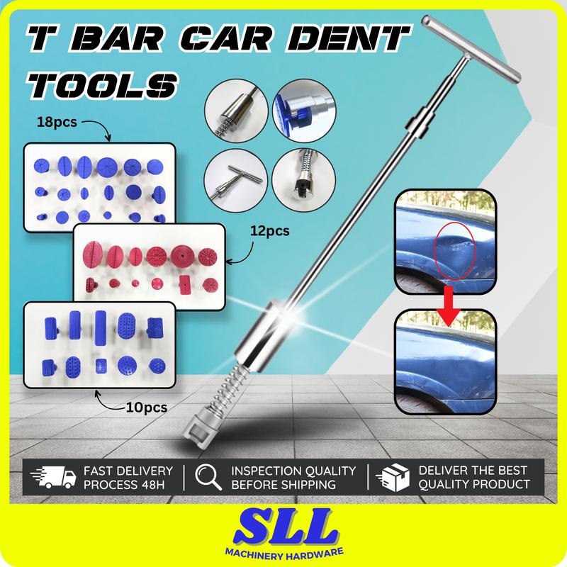 T Bar Car Dent Tools Repair Puller Kit Tools Portable Baiki Kemek ...