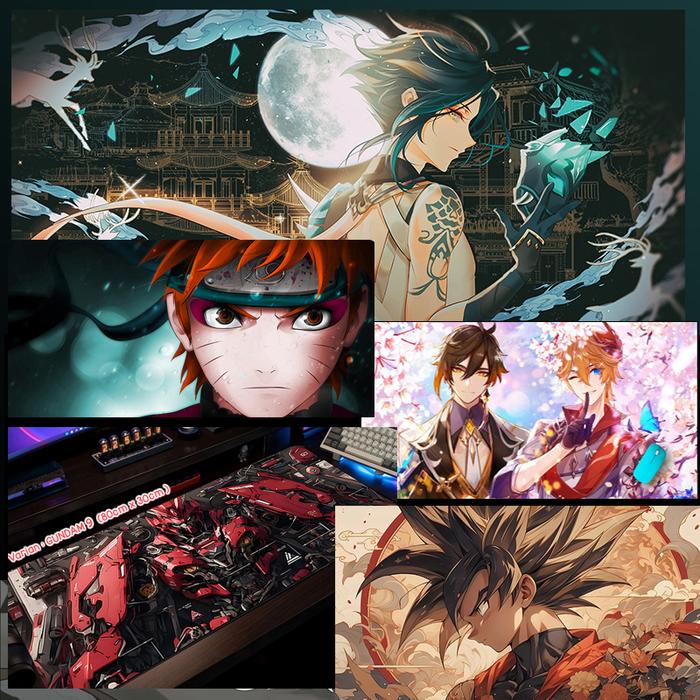 Promo DESKMAT GAMER PREMIUM MOUSE PAD RUBBER PANJANG | LARGE KEYBOARD ...