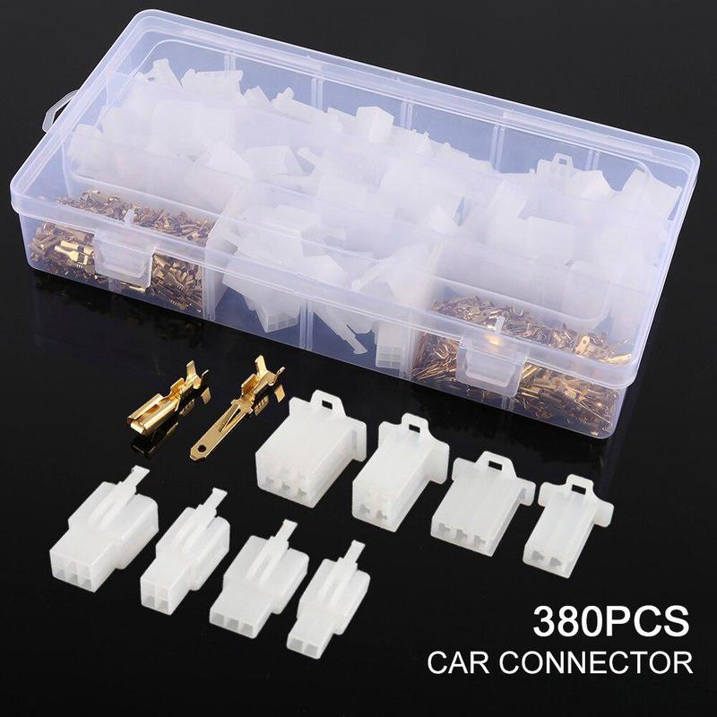 380PCS 2/3/4/6pin Cable wire connector car splice Auto boat Electrical ...