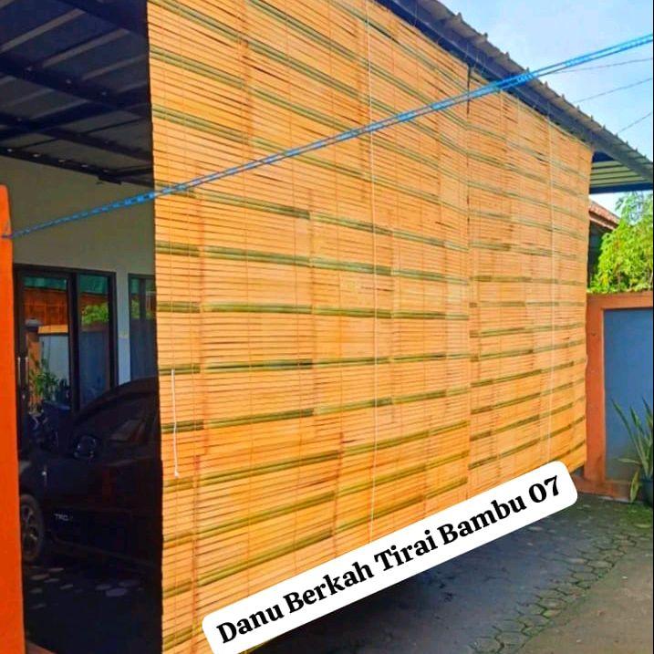 Tirai Bambu Gulung 2x2 outdoor Fornitur politur/pernis - Shop | Tokopedia