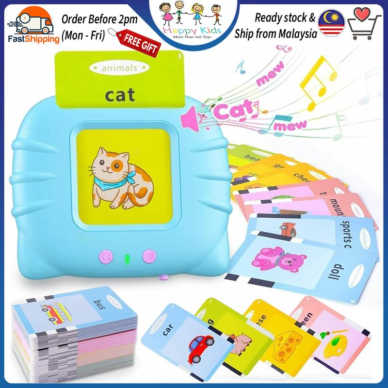 [Happy Kids] Double Sided Flash Card Reader Reading Cards Machine ...