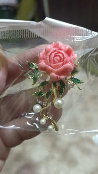 Kerongsang, Rekaan Bunga Mawar Merah Jambu, Diperbuat daripada - TikTok ...