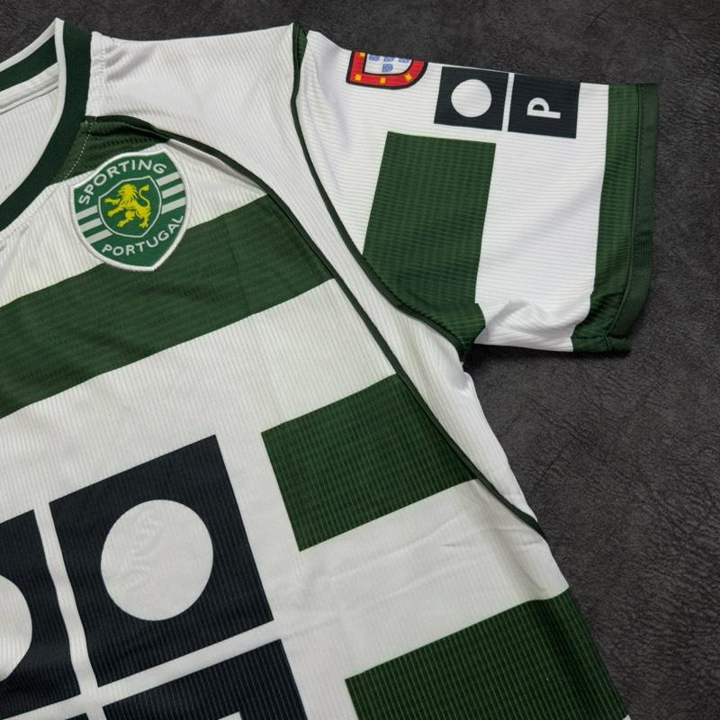SPORTING LISBON CR7 RETRO HOME KIT SEASON 2002/03 JERSEY - TikTok Shop ...