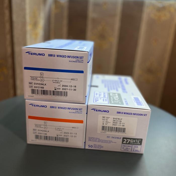 Jual Terumo Wing Needle 27G, 25G, 23G isi 50 Pcs - 25G - Jakarta Timur ...