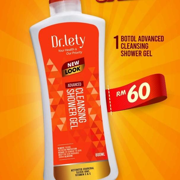 Dr. lety ADVANCED CLEANSING SHOWER GEL (800ml) - TikTok Shop Malaysia