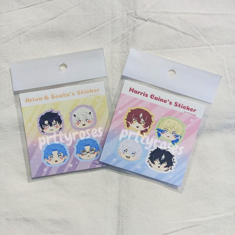 VTUBER INDONESIA SOL4CE Stickers | Sol.4ce | Harris Arion Souta - Shop ...