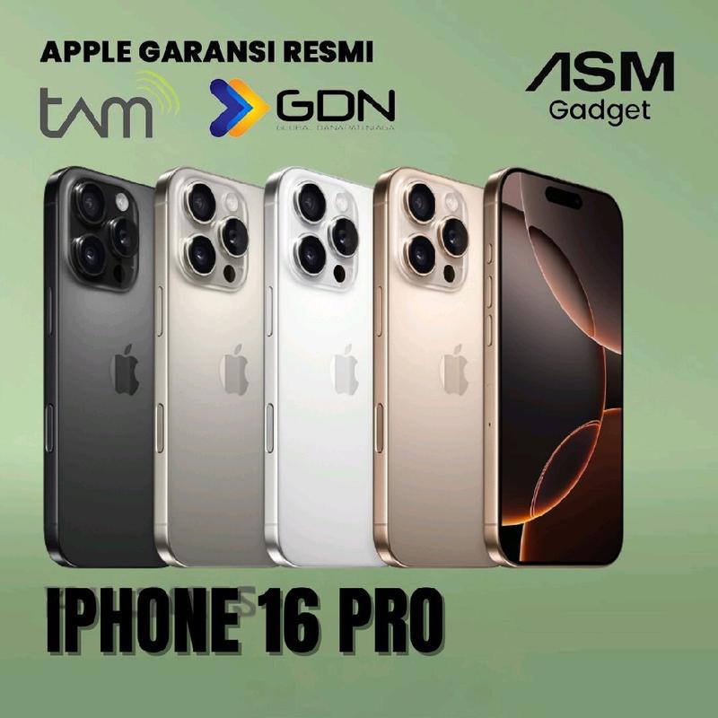 (ASM x Robi) Apple iPhone 16 Pro 128GB 256GB 512GB New Garansi - Shop ...