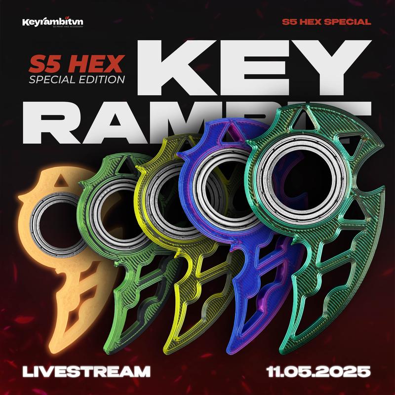 [S5 HEX ĐẶC BIỆT x LIVE] Keyrambit S5 - PHIÊN BẢN MÀU ĐẶC BIỆT - TikTok ...