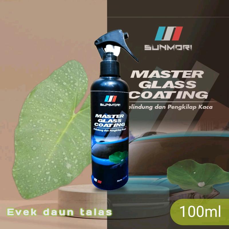 Master glass coating 100ml - membersihkan kaca mobil - memberikan ...