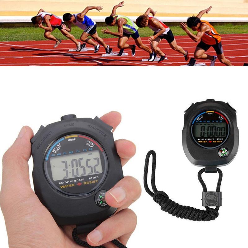 Timer Fitness Running Electric Watch Cycling Stopwatch Accessories ...
