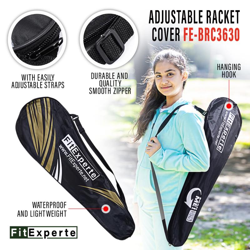 FitExperte Sarung Raket Bag Untuk Badminton Casing Cover Shoulder ...