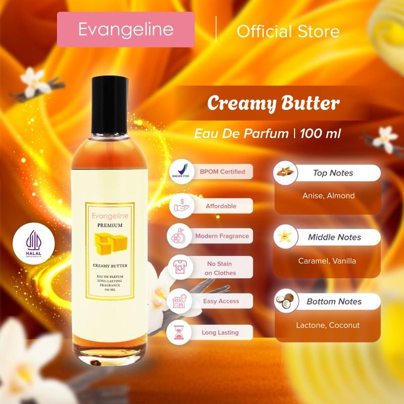 Evangeline Premium EDP 100ml - Parfum Wanita Creamy Butter - Shop ...