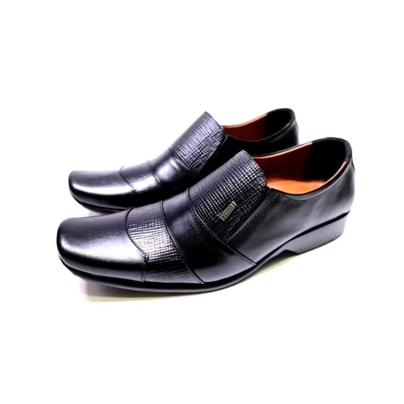 Seri 7085 Pentofel Pendek Kulit Sepatu Kerja Pria Free Kaos Kaki - Shop ...