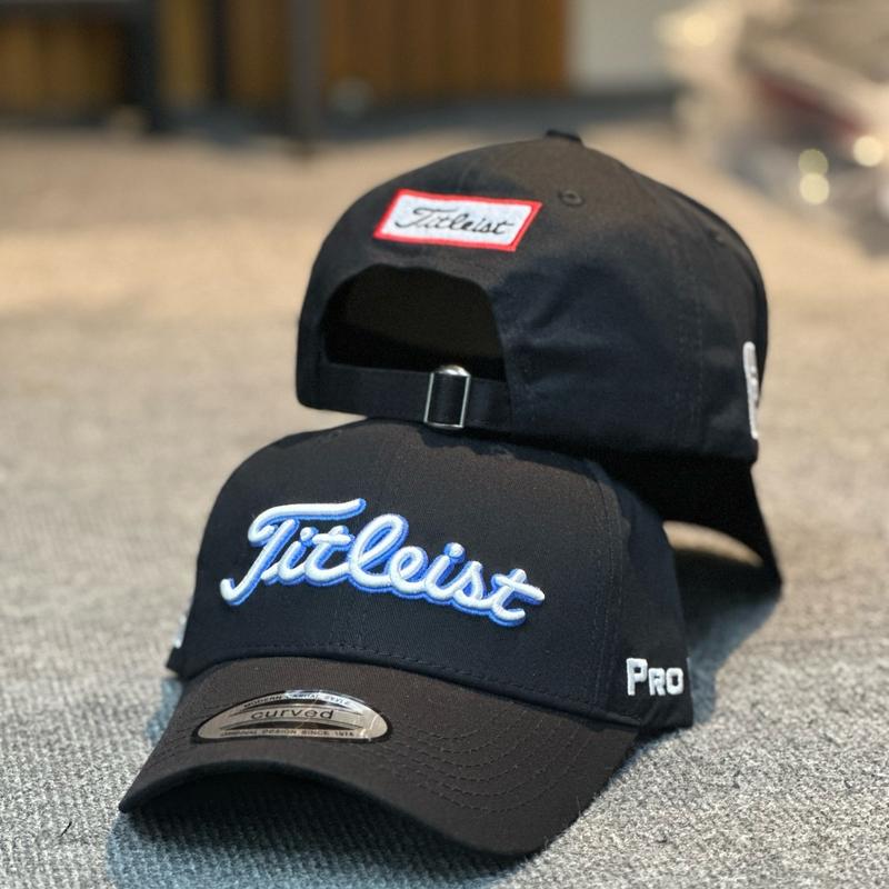 TOPI TITLEIST COTTON C FRAME BLACK LINE BLUE - TikTok Shop Malaysia