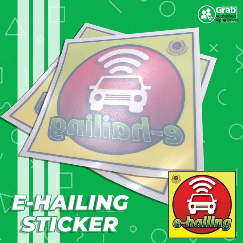 E-hailing Sticker for Grab - TikTok Shop Malaysia