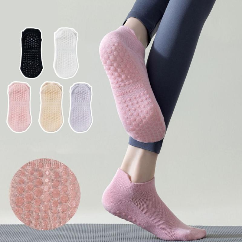 New Cotton Low-cut Yoga Socks Soft Breathable Sports Short Socks ...