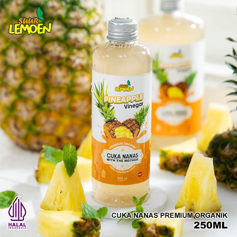 SUUR LEMOEN Cuka Nanas 250ml Organic Pineapple Cider Vinegar - Shop ...
