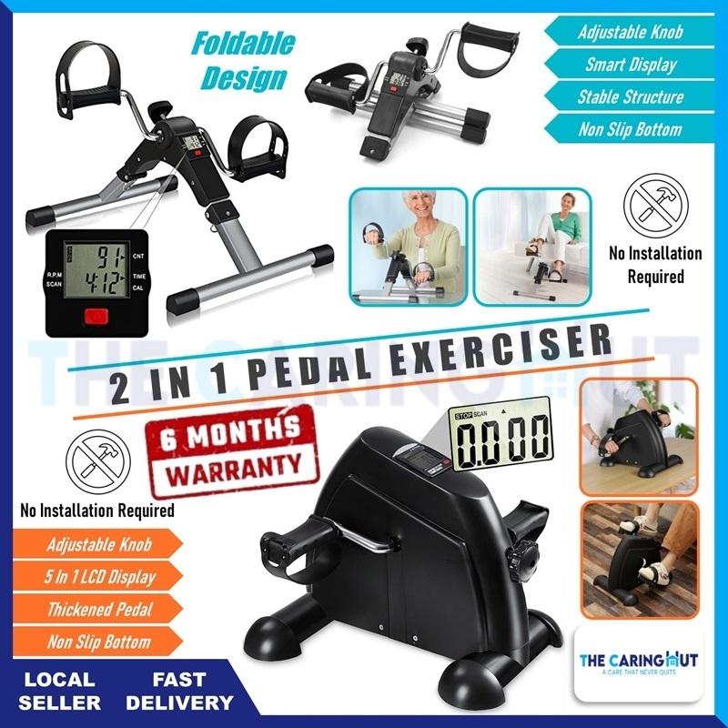 Pedal Exerciser Bike Fitness Bike Multifunctional Treadmill Bicycle ...