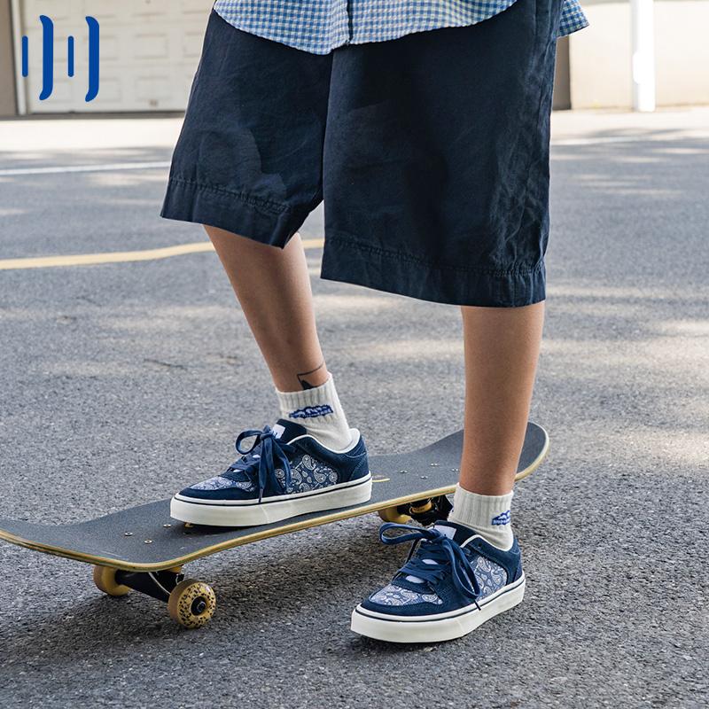 Kasut Papan Skate, Ollieskate, Bunga Gajus Biru, Untuk Lelak - TikTok ...
