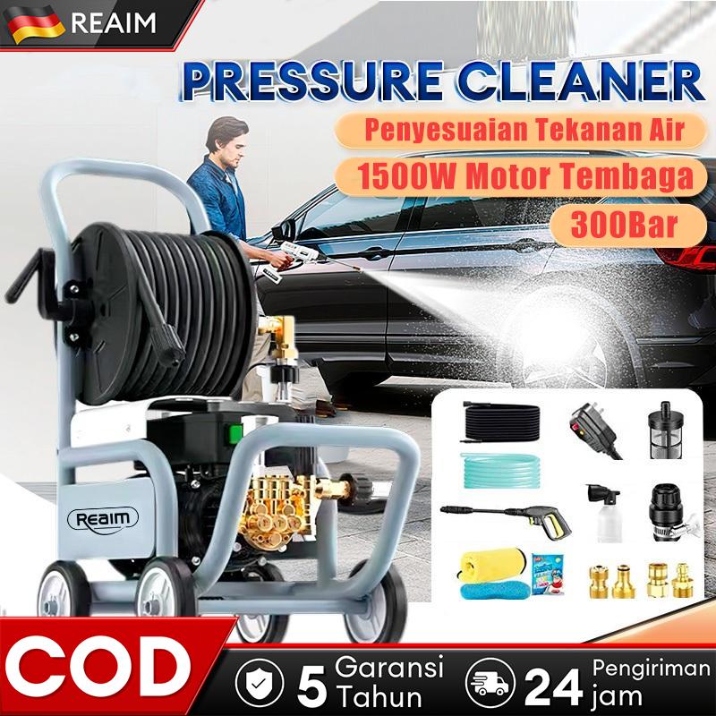 Reaim Jet Cleaner 300Bar 1500W Dengan pengukur tekanan Mesin - Shop ...