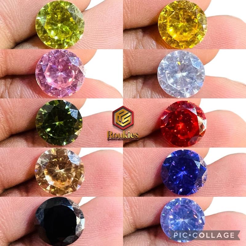 [HANYA BATU] Batu American Diamond Bulat - Shop | Tokopedia