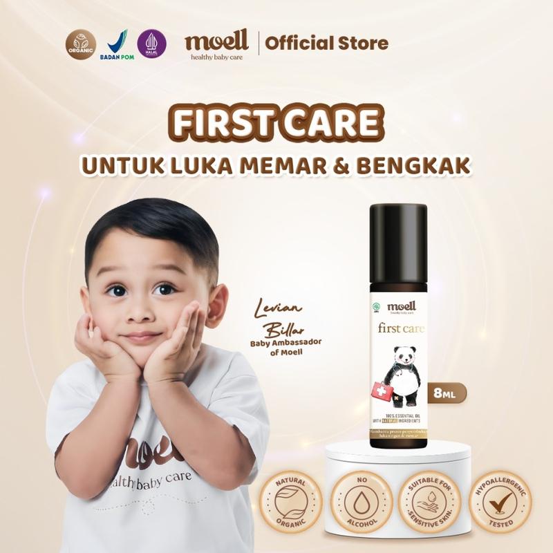 Moell First Care Natural Essential Oil - Untuk Luka Memar & Bengkak ...