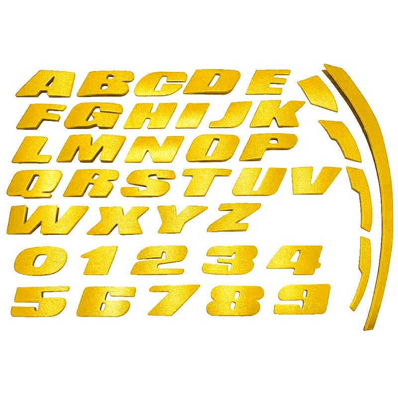 Logo Tayar Rim Roda Basikal Motosikal, A-Z, 20mm, Bahan Kuli - TikTok ...