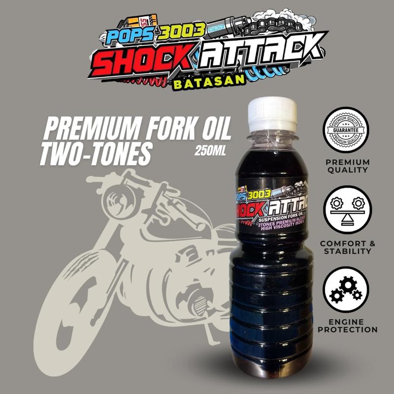POPS SHOCK ATTACK FORK OIL - Two tone Fork Oil - TikTok Shop Philippines