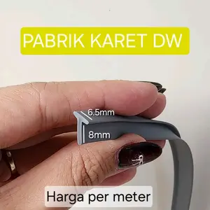 Karet list T kecil lis T kecil bodykit fender spakbor mobil meteran ...