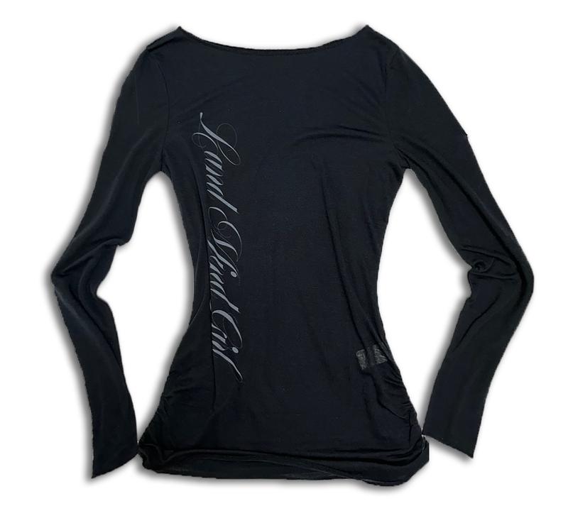Gothic Harajuku Vintage Punk Emo Girls Long Sleeve Tee Sexy Slim ...