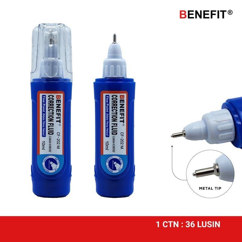 Correction Pen / Tipex Benefit Squeezy Biru - Shop | Tokopedia