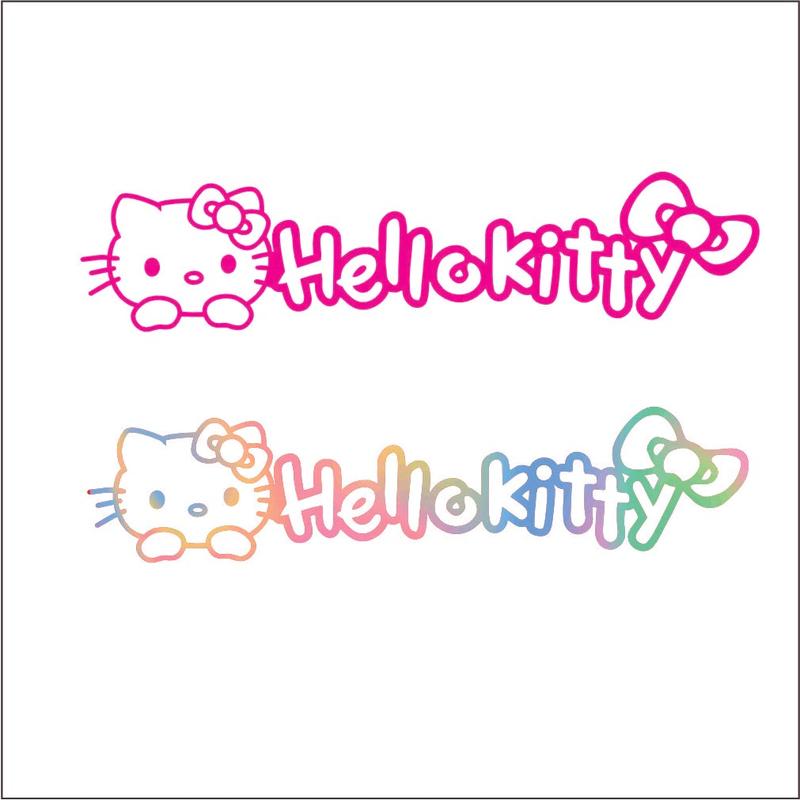 Cutting Sticker Teks Logo HK size 4 x 17 cm Pink - Shop | Tokopedia