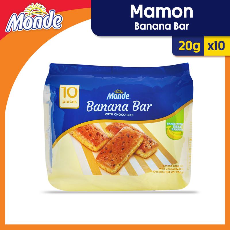 Monde Banana Bar 20g x 10 - TikTok Shop Philippines