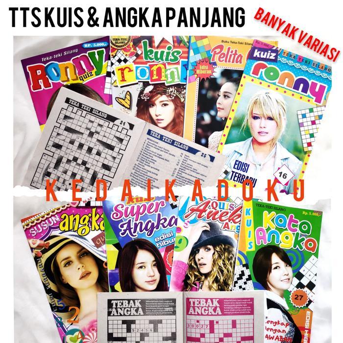 Buku TTS Kuis & Angka Teka Teki Silang Asah Otak Medium Mura - Shop ...