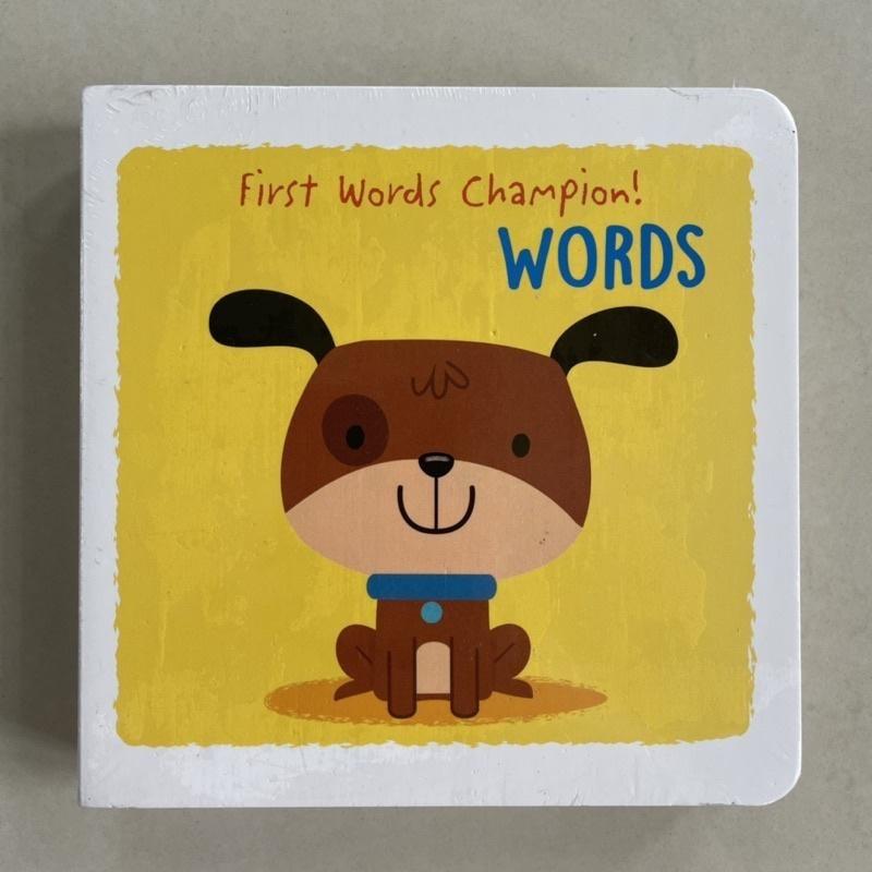 Board Book First Words Champion Words English boardbook Baby book ...