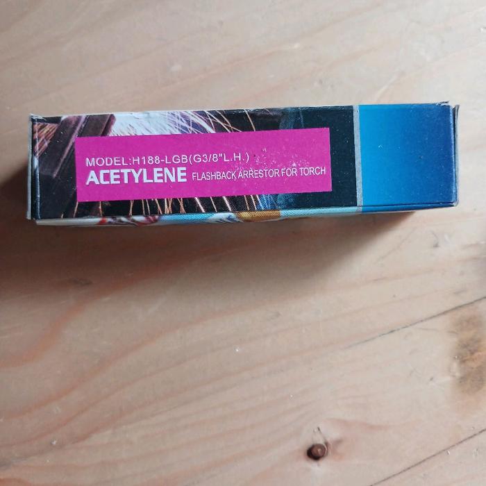 Jual FlashBack Arrestor Morris H188 RGB (G3/8" R.H.) OXYGEN dan H188 ...