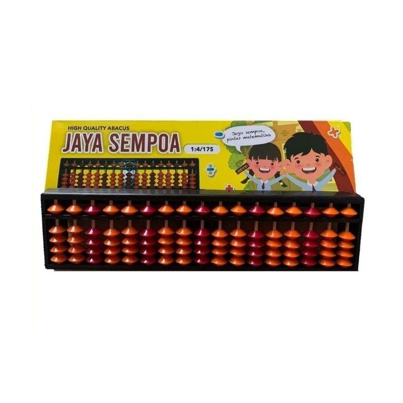 Sempoa / Abacus 17 Tiang - Jaya Sempoa 1:4/17S - Shop | Tokopedia