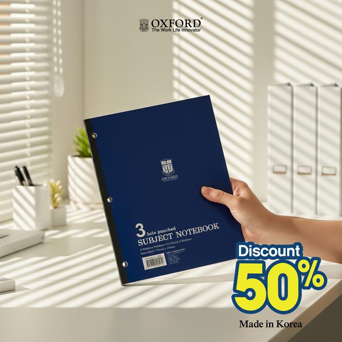 Promo Oxford Refill Binder 3 Ring Letter Size Isi 60 Lembar – Loose ...