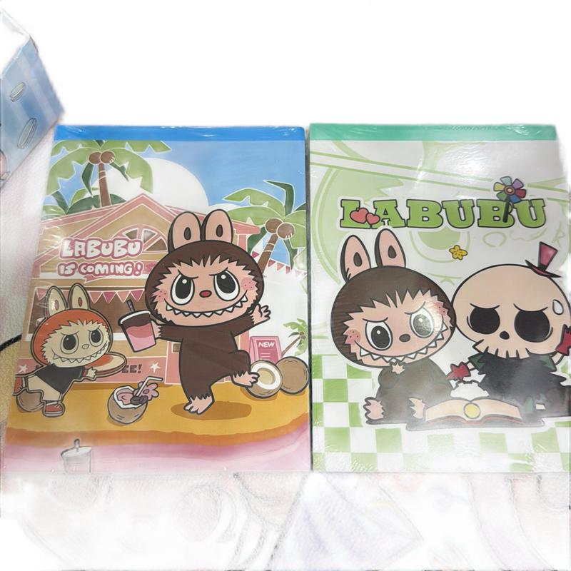 Labubu notepad with design inside - TikTok Shop Singapore